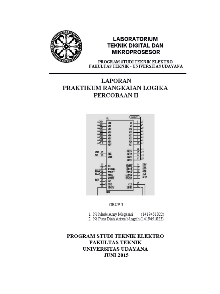 Laporan Resmi Percobaan 2 FIX | PDF