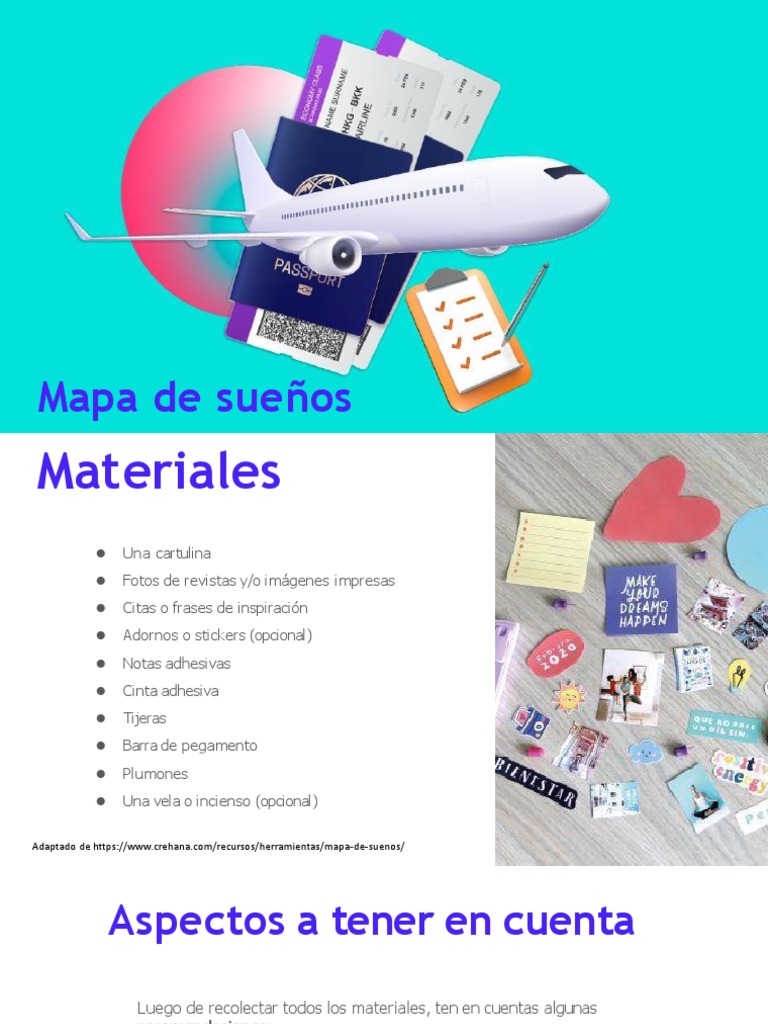 Guia Para La Elaboracion De Mapa De Sueños Pdf