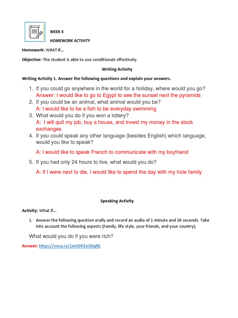 Week 4 - Worksheet | PDF | Language Arts & Discipline | Foreign ...