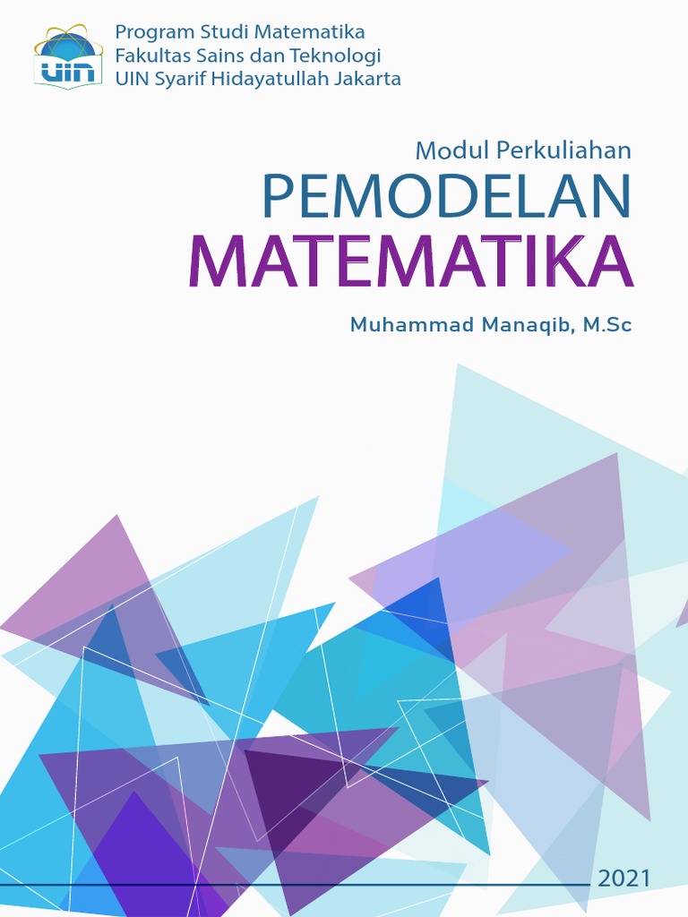 Modul Pemodelan Matematika Final | PDF
