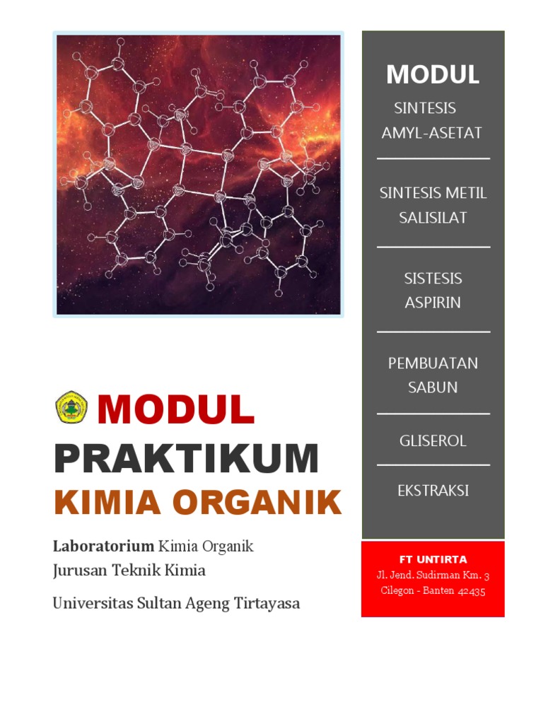 Modul Praktikum Kimia Organik 2018 | PDF