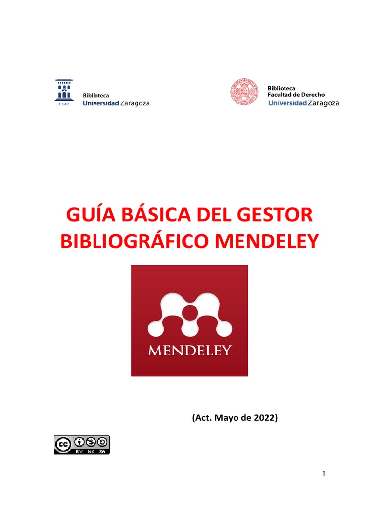 Guia Mendeley | PDF | Red mundial | Internet y web