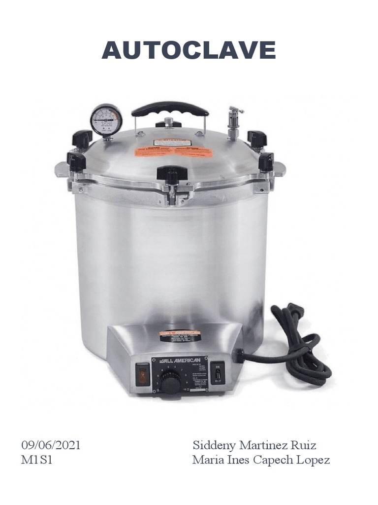 Guía de Uso y Mantenimiento de Autoclaves | PDF | Esterilización ...