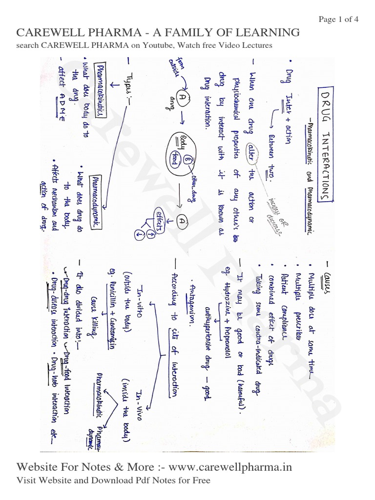 Drug Interaction | PDF