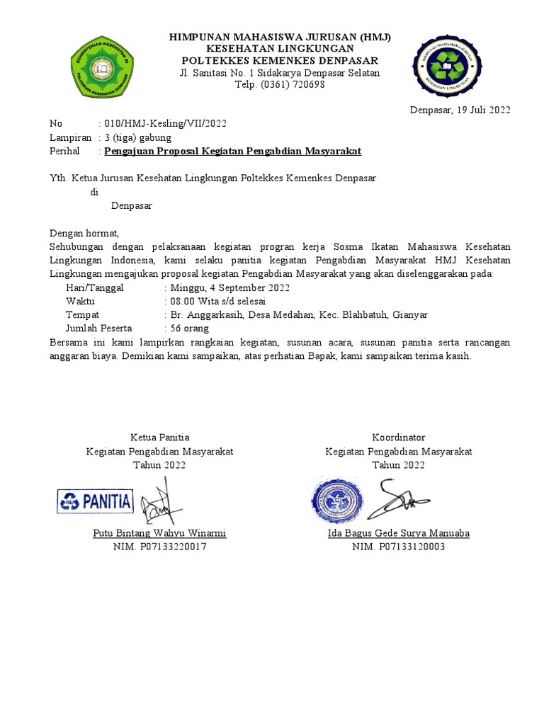 Proposal Pengabmas TH 2022 Revisi | PDF