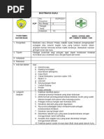 Standar Operasional Prosedur Ekstraksi Kuku | PDF