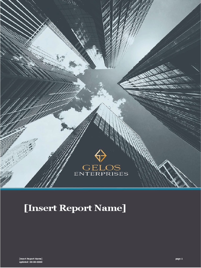 GELOS Report Template | PDF