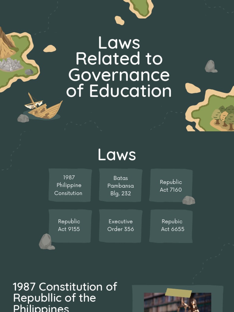 Laws Related To Governance of Education | PDF | Governance | Constitution