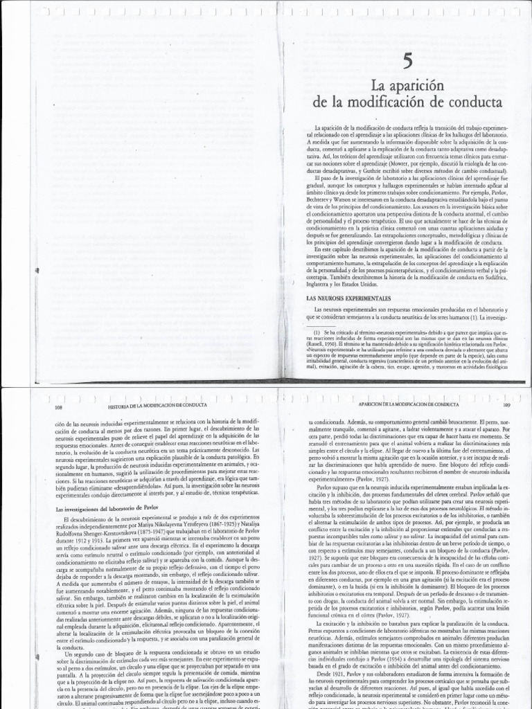 Kazdin, A. (1983) - La Aparición de La Modificación de Conducta | PDF