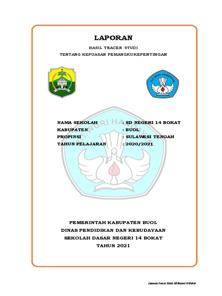 Tracer Study Kepuasan Alumni SD 14 Bokat | PDF