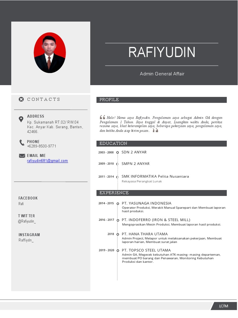 CV Rafi | PDF