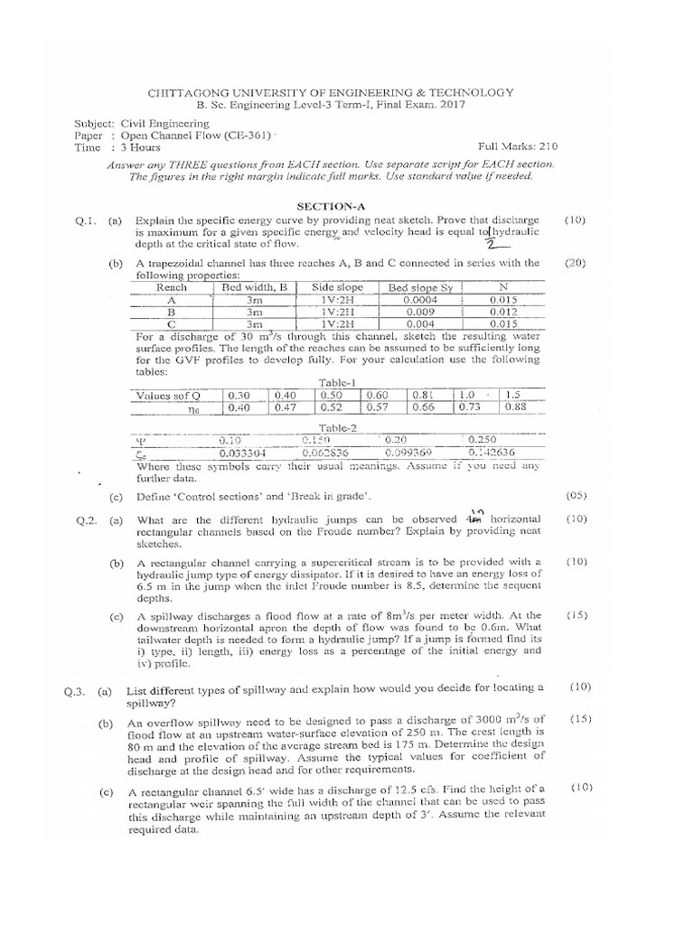 Ocf Question - 2017-11 | PDF
