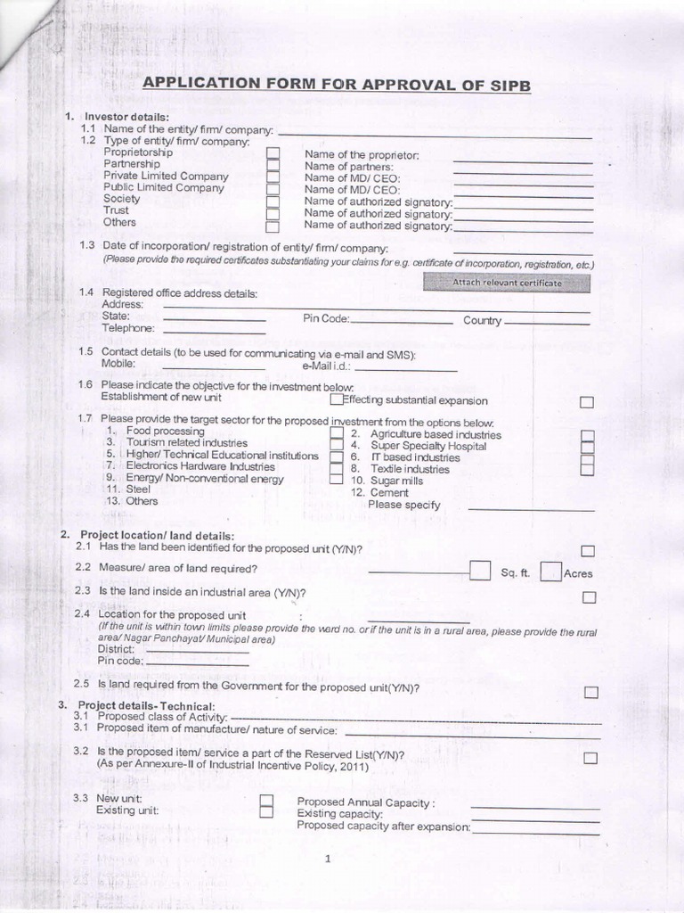 AF SIPB Approval | PDF
