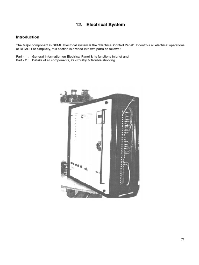 Chapter 12-Electrical System | PDF | Relay | Switch