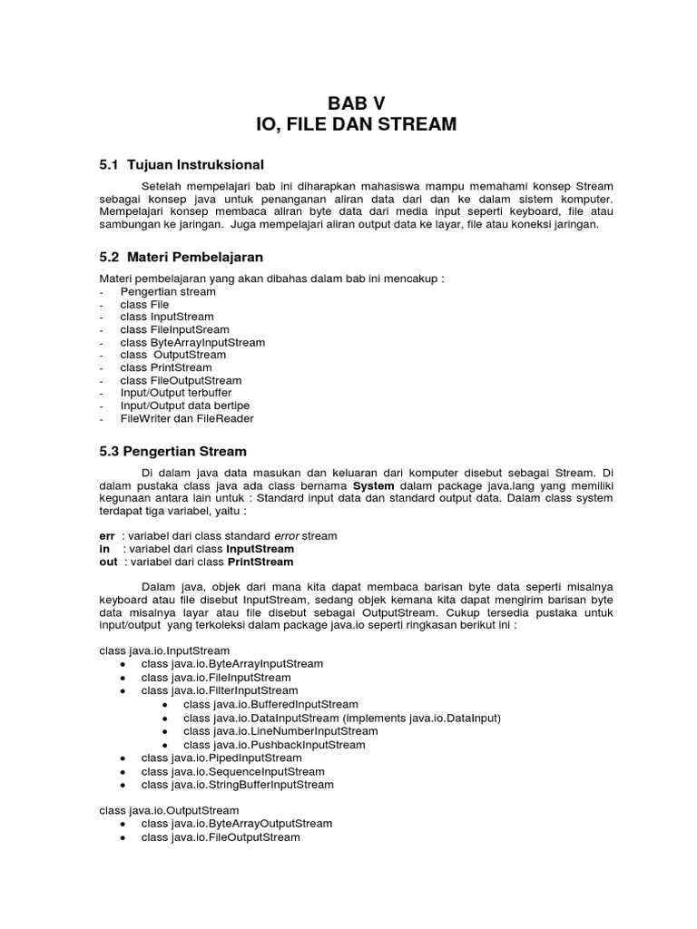 P5Modul Prakt-BAB V | PDF