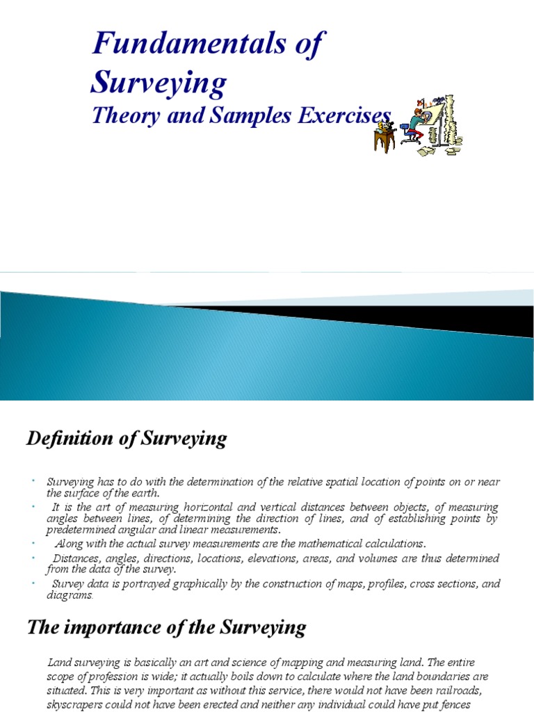 Fundamentals of Surveying | PDF | Trigonometric Functions | Surveying