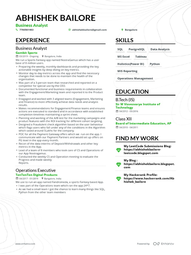 AB Resume | PDF | Computing | Information Technology