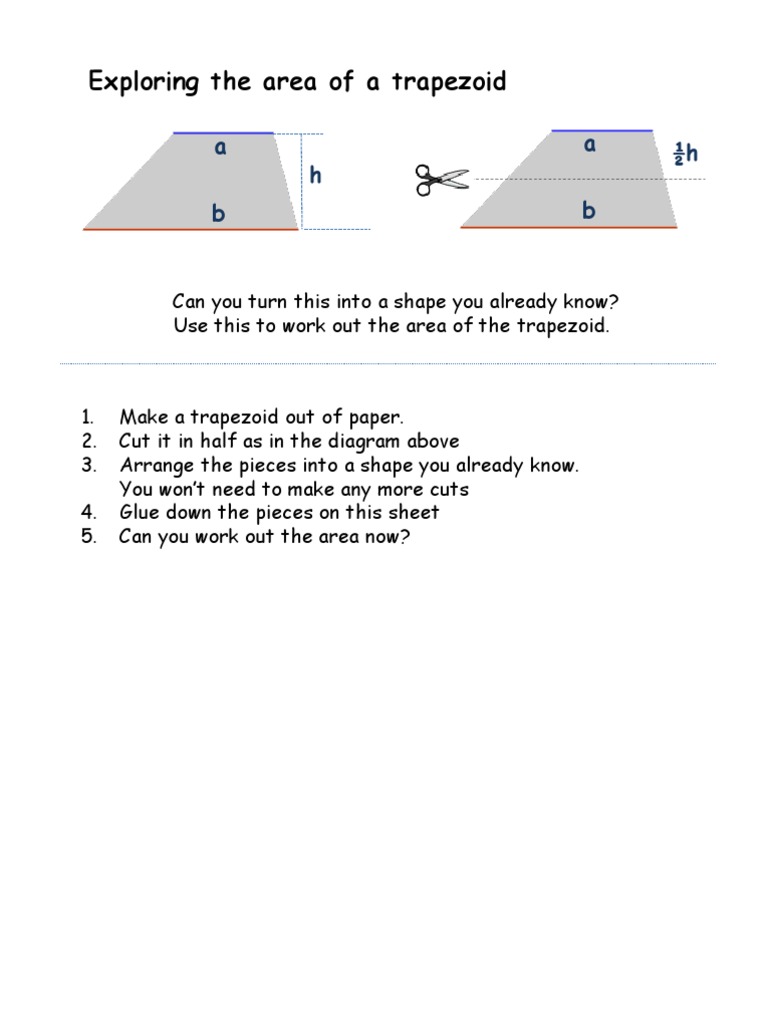 Trapezoid Exploration | PDF | Home & Garden