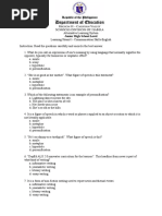 3rd Q Exam 1 Pagbasa at Pagsusuri NG Ibat Ibang Teksto Tungo Sa ...