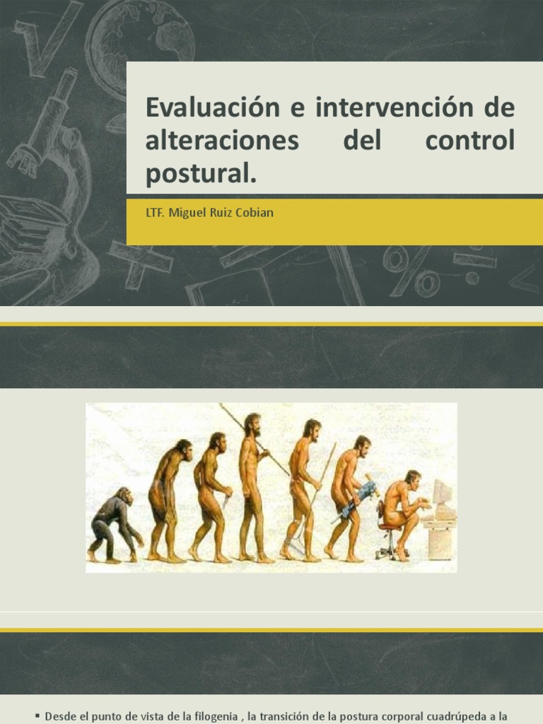 Evaluación e intervención alteraciones control postural | PDF | La ...