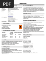 MSDS 3017 Servosystem HLP 32 | PDF | Combustion | Water