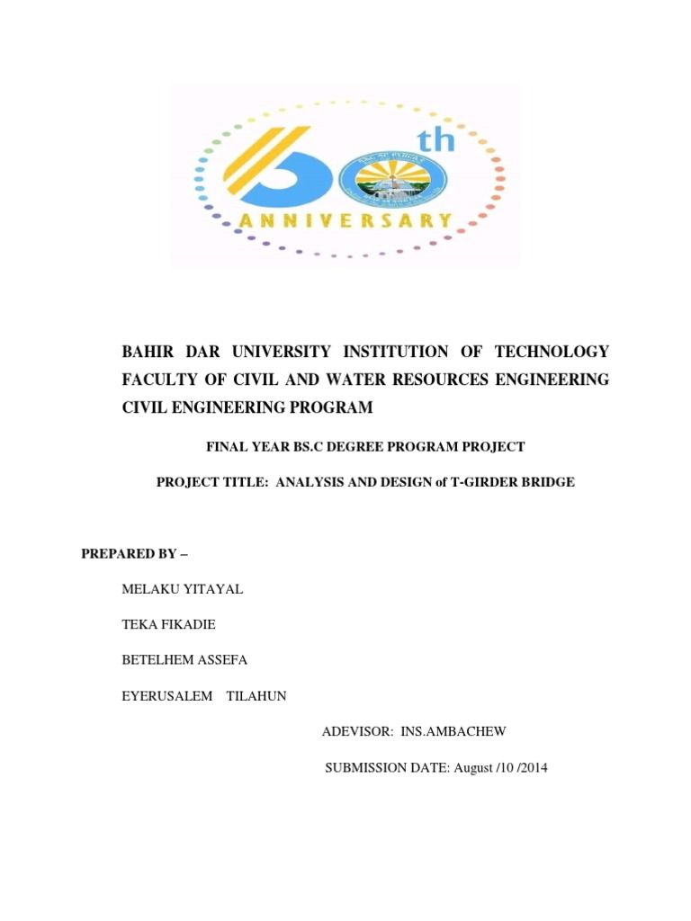 Bridge Design Project, BiT | Download Free PDF | Bridge | Bending