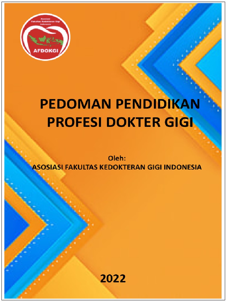 Pedoman Kurikulum Pendidikan Profesi Dokter Gigi | PDF