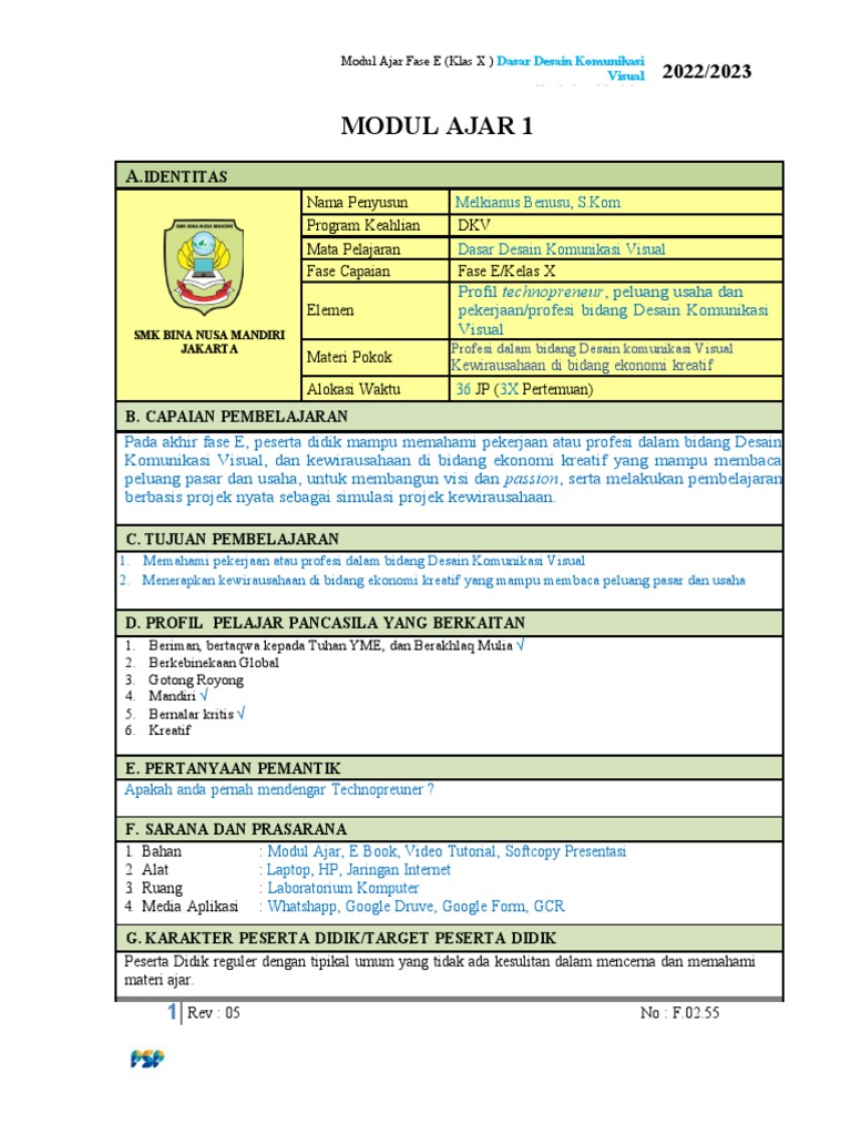 Ma - DDKV BNM 22 | PDF | Karier & Perkembangan