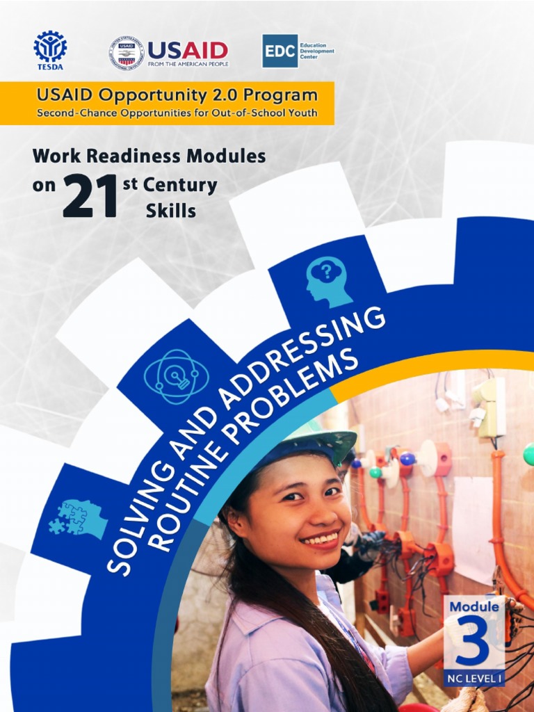 Module 3 NC I Solving and Addressing Routine Problems ForTrainingOnly ...
