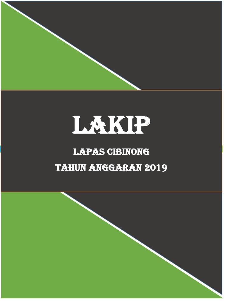 LAKIP Lapas Cibinong 2019 | PDF | Ilmu Sosial
