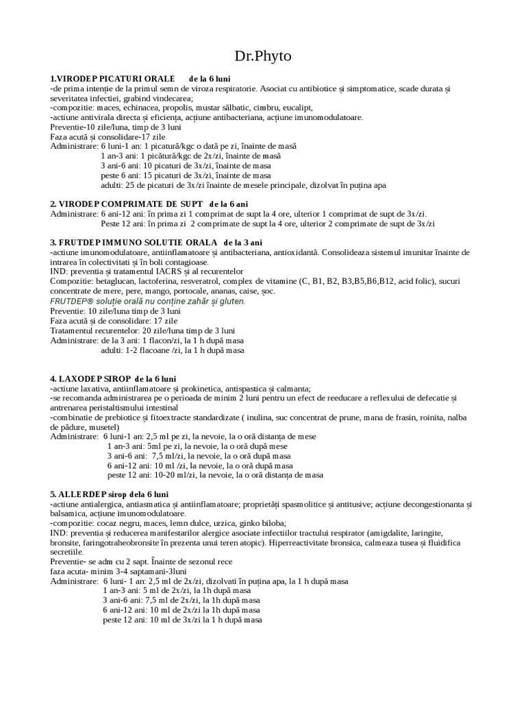 Gama DR - Phyto | PDF