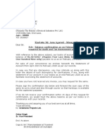 Accounts Payable Balance Confirmation Letter | PDF | Audit | Business
