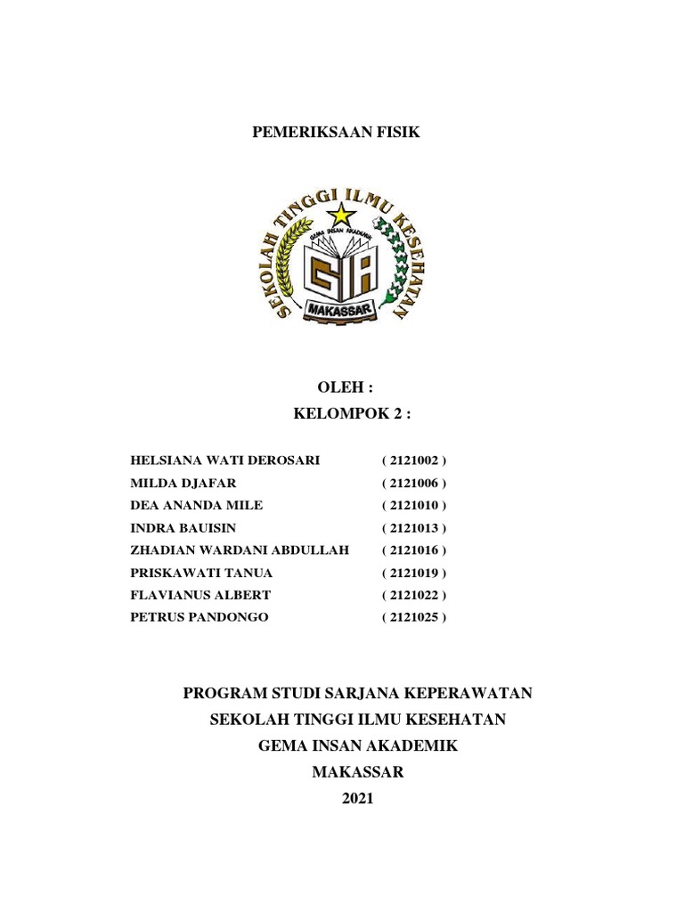 Pemeriksaan Fisik | PDF