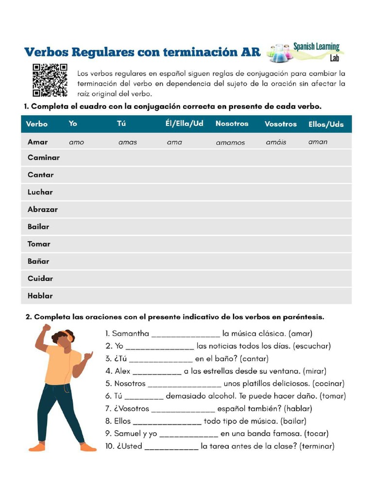 Presente Ar Er Ir | PDF