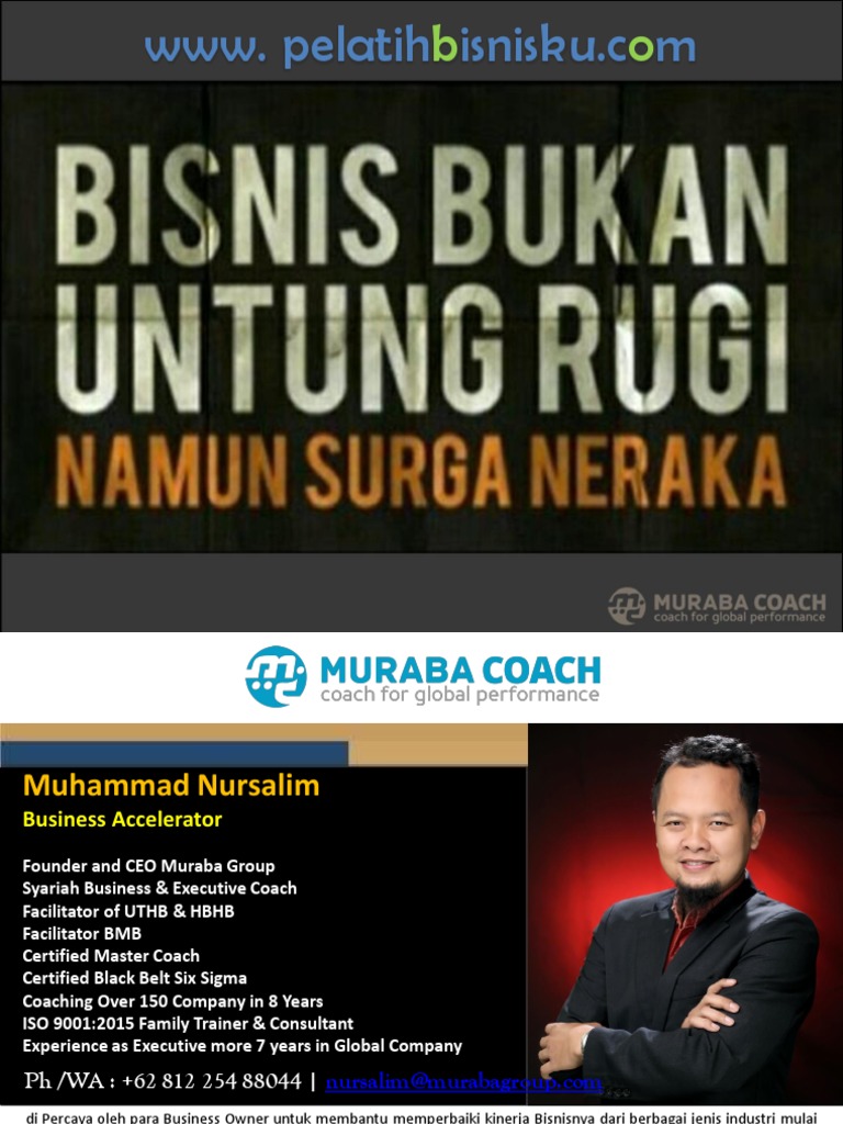 Pondasi Bisnis Presentasi Simple 18 | PDF