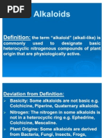 Isolation and extraction of Alkaloids | Alkaloid | Solvent