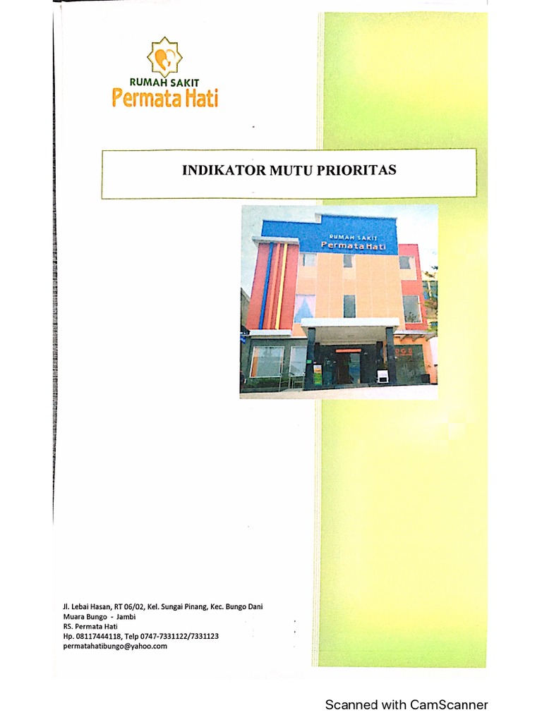 Indikator Mutu Prioritas | PDF