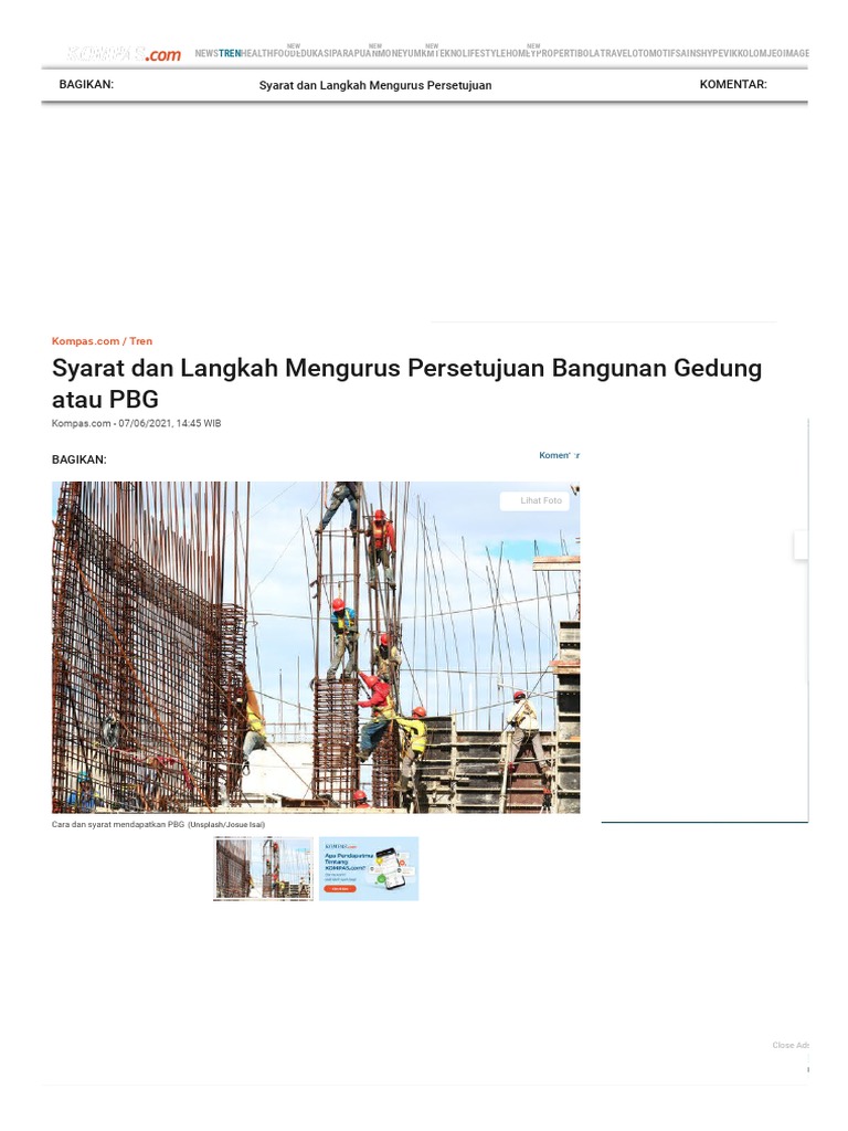 Syarat Dan Langkah Mengurus Persetujuan Bangunan Gedung Atau PBG ...