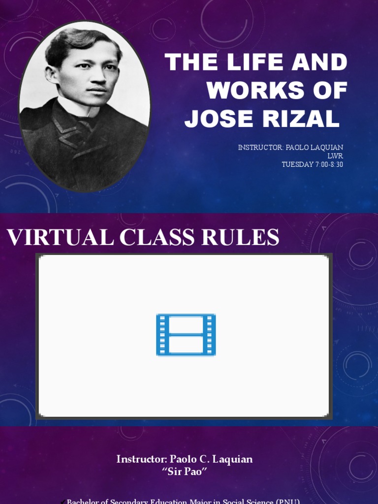 The Life and Works of Jose Rizal Intro | PDF
