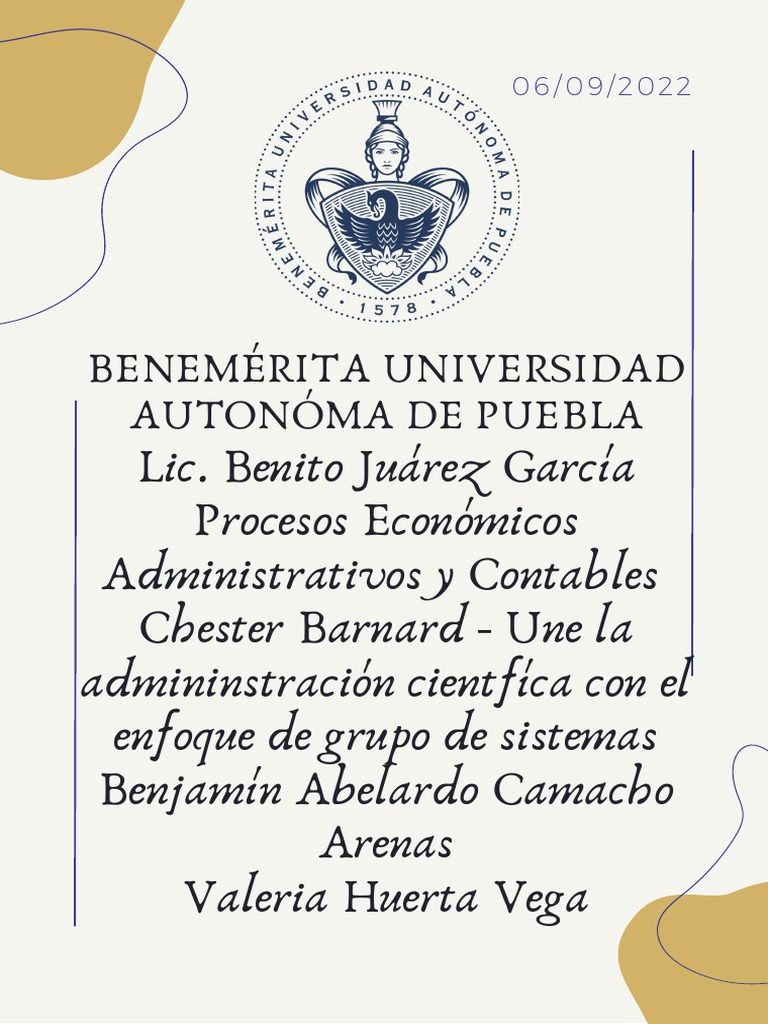 Chester Barnard | PDF | Planificación | Sistema