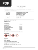 Material Safety Data Sheet Magnetic Particlespray SM 15 | PDF ...