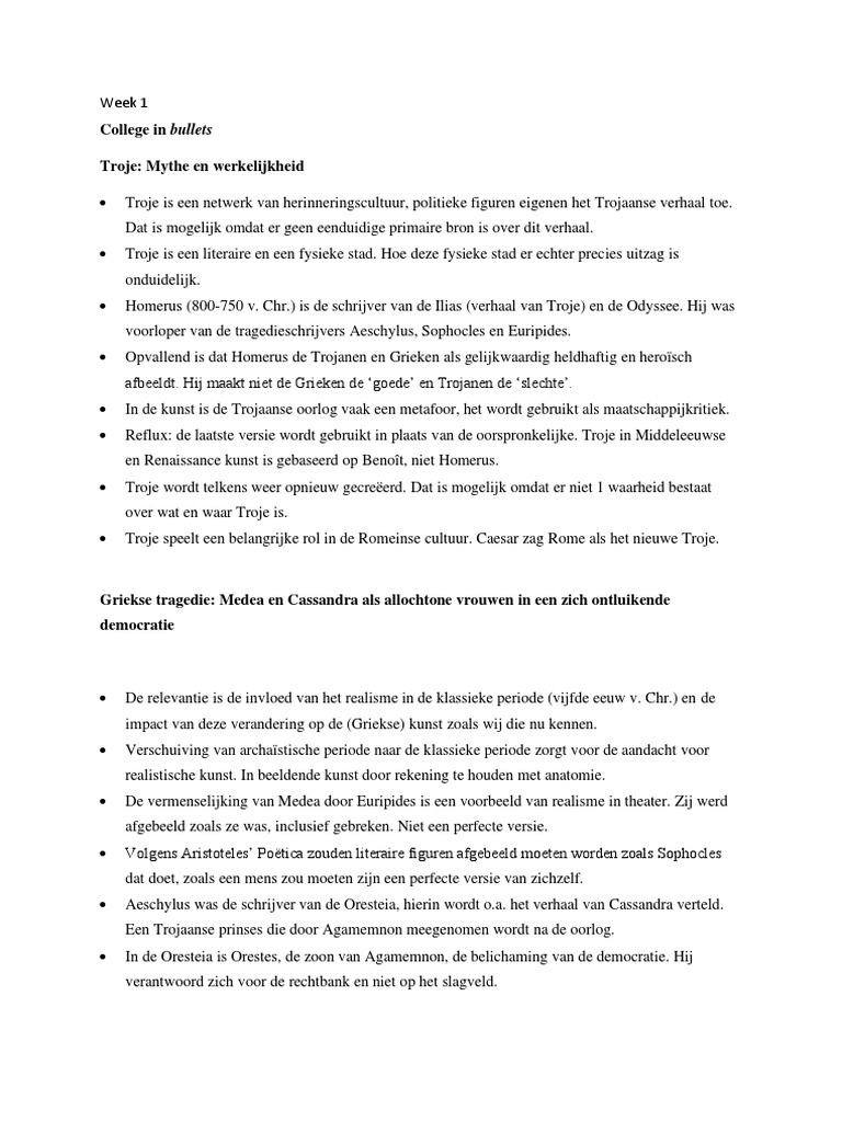 Alle Samenvattingen Bij Elkaar | PDF