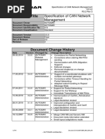 Autosar SWS Can NM | PDF | Specification (Technical Standard) | Data Type