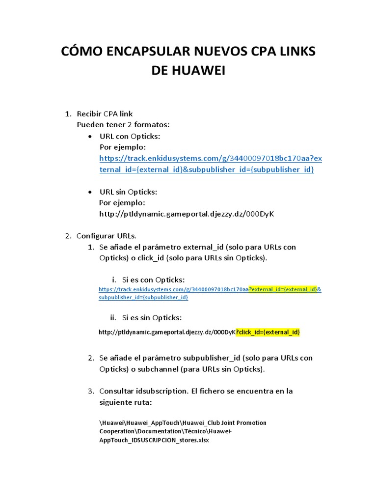 Encapsulación de CPA Links en Huawei | PDF | Comunicación escrita ...