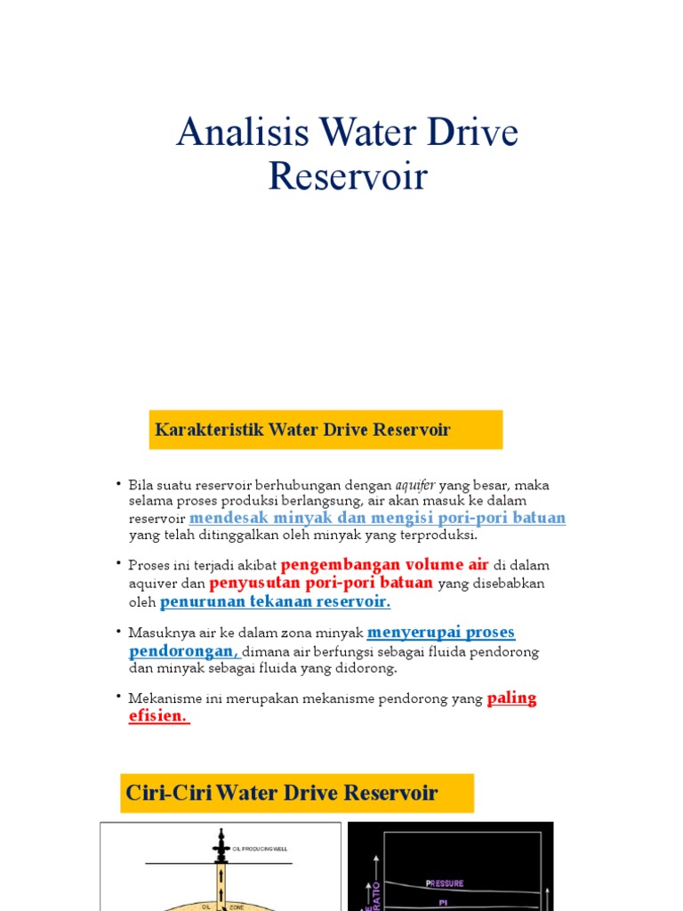 04 - Analisis Water Drive Reservoir Rev.1 | PDF