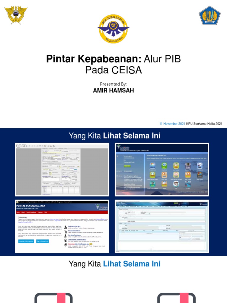 Alur Proses PIB pada CEISA | PDF