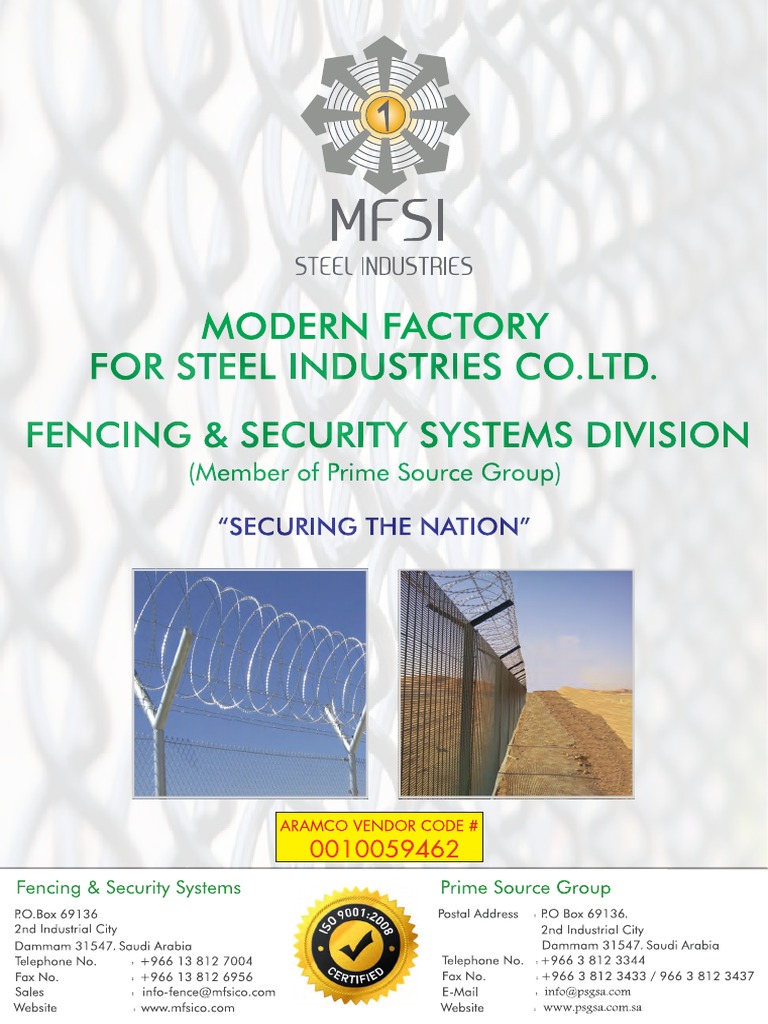 MFSI Fence | PDF