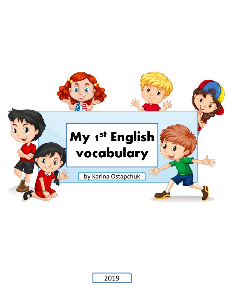My First English Vocabulary | PDF