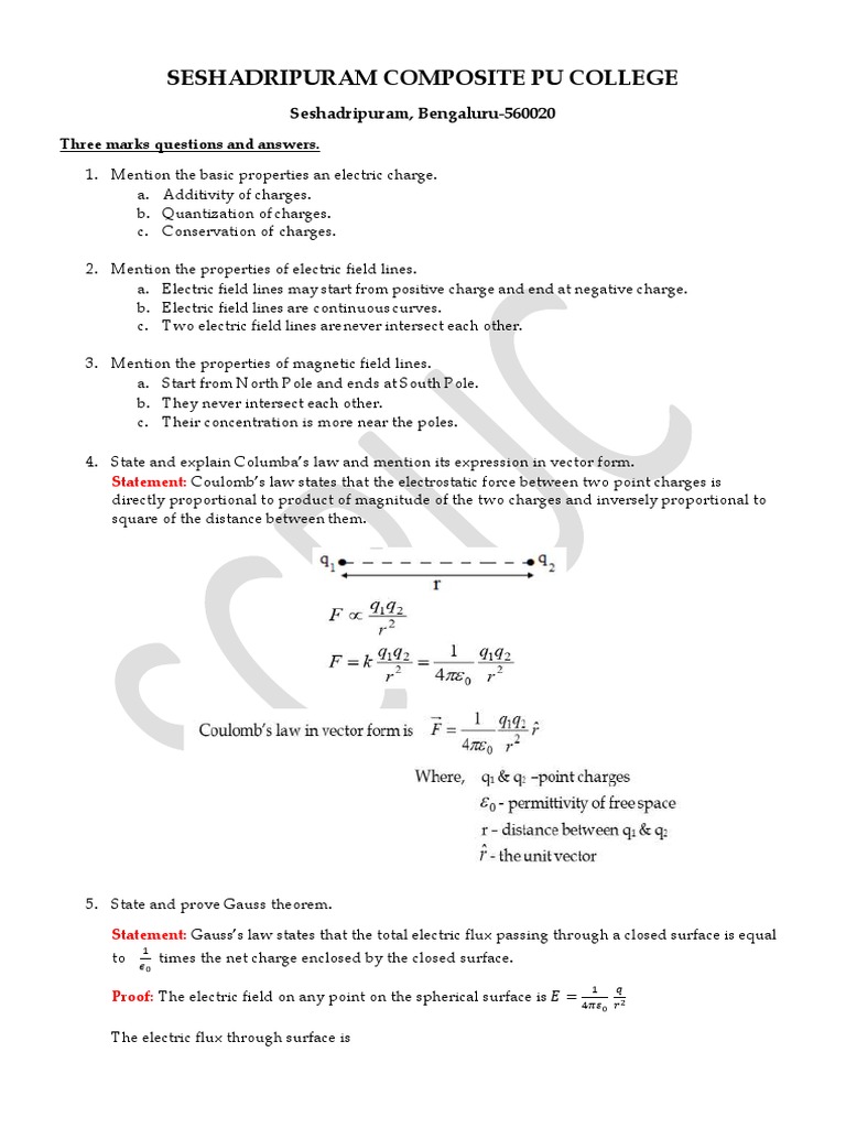 Umesh Physics | PDF | Semiconductors | Electric Field