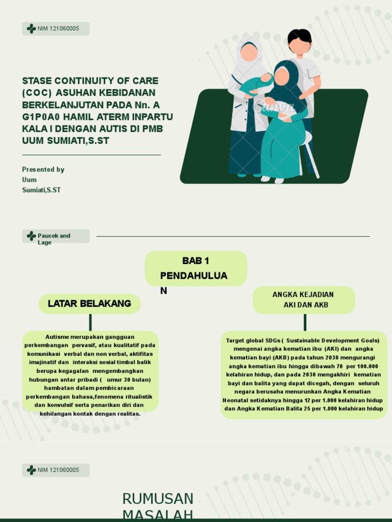 Stase Continuity of Care (Coc) Asuhan Kebidanan Berkelanjutan Pada Nn. A G1p0a0 Hamil Aterm ...